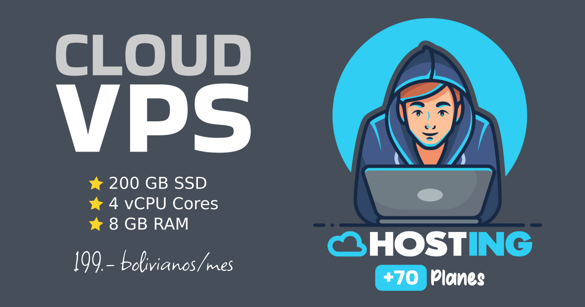 Cloud VPS • Soluciones avanzadas en servidores privados.. Solo en Bolivia Host